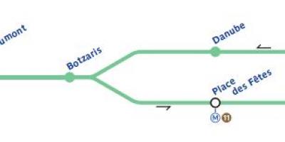 Paříž Metro map. Všechny Paris Metro map.